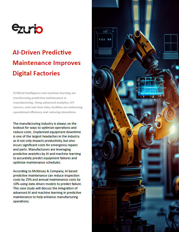 AI-Driven Predictive Maintenance Improves Digital Factories | Ezurio